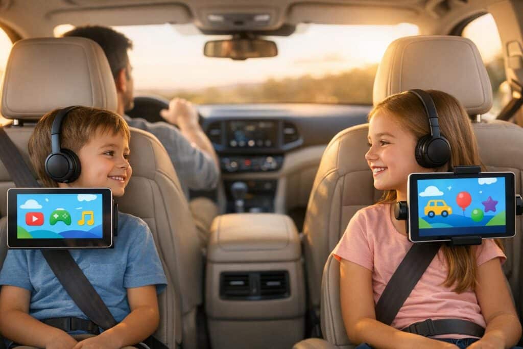 Ultimate Guide to Rear Entertainment Systems for Kids - Auto sound security